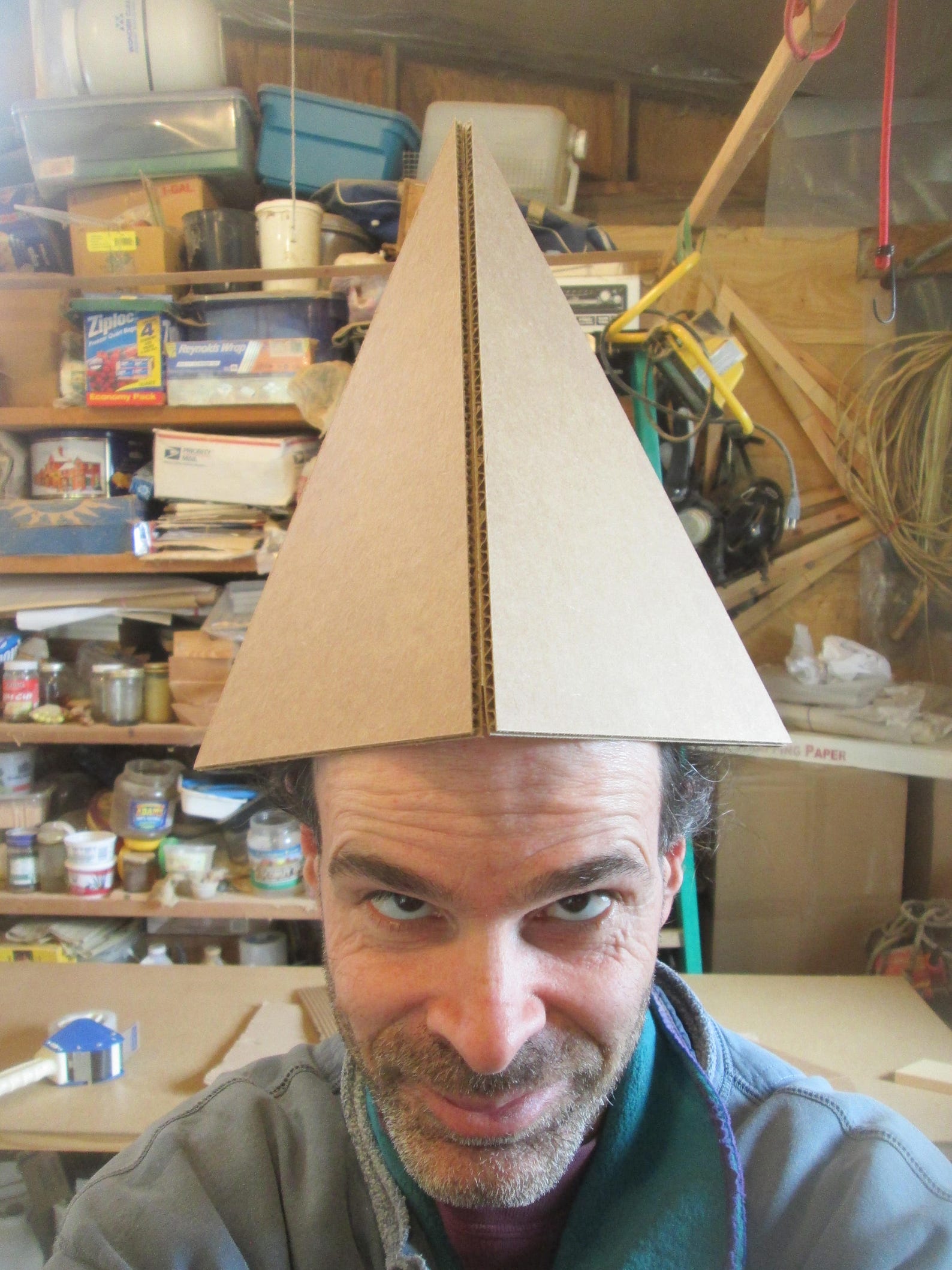 Cardboard Pyramid: the Nubian Fold-up Cardboard Pyramid - Etsy