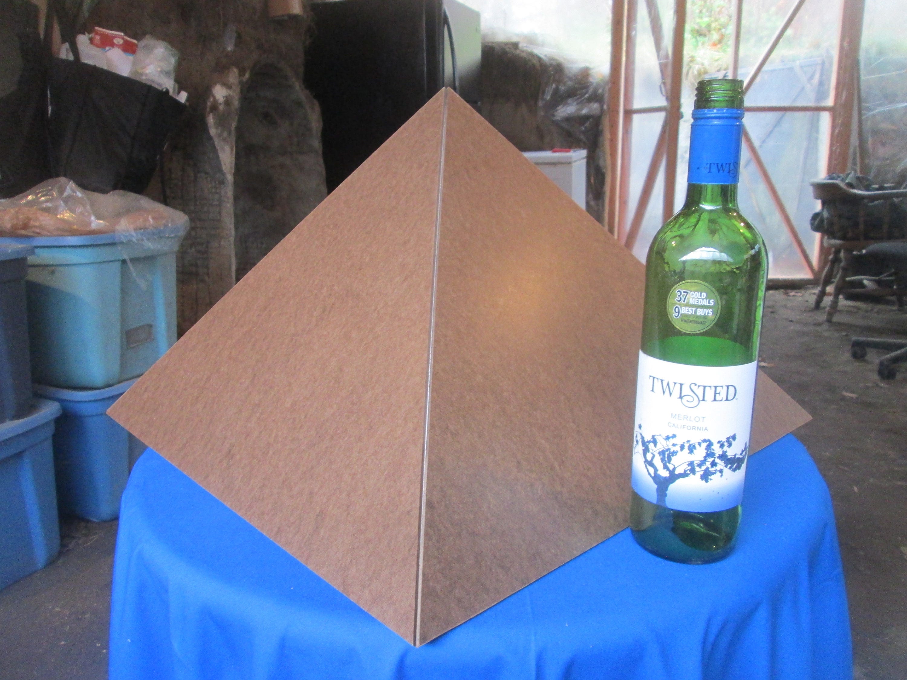 Pyramid: the Jumbo Giza Hardboard Pyramid - Etsy