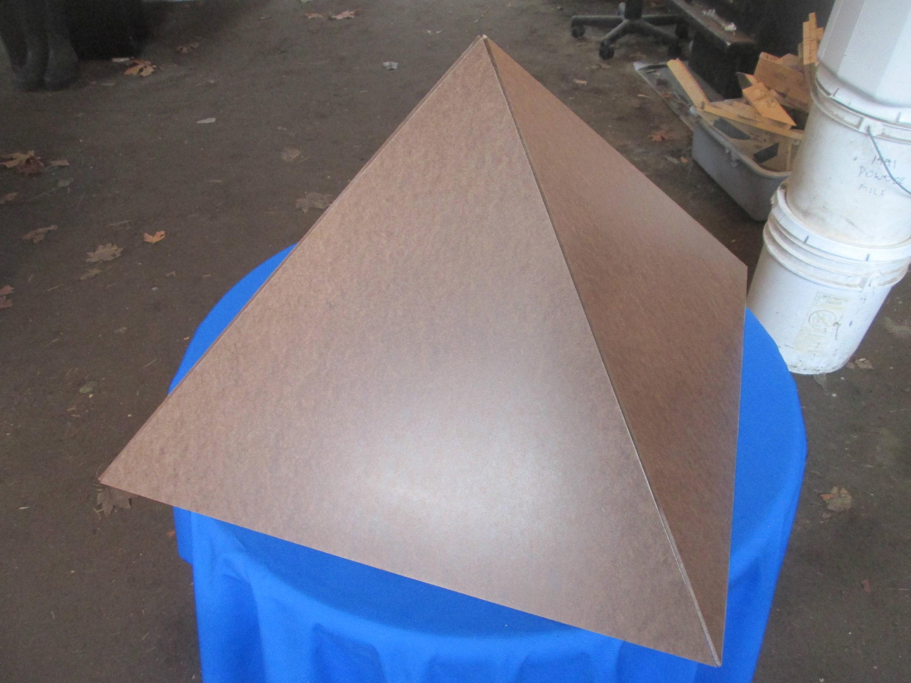 Pyramid: the Jumbo Giza Hardboard Pyramid - Etsy