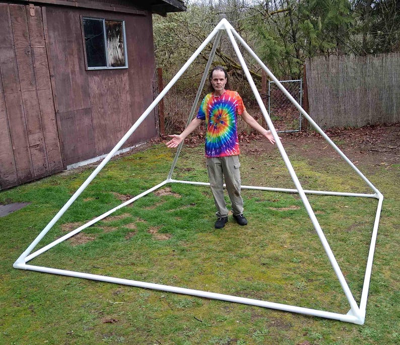 1.25" Equilateral PVC Pyramid Connector Kit - Etsy