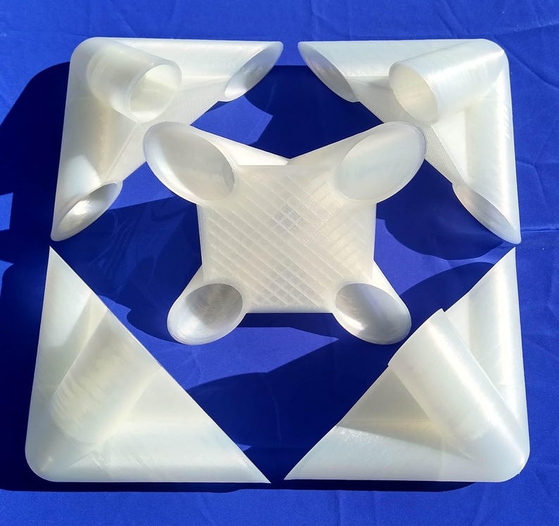 1.25" Giza PVC Pyramid Connector Kit - Etsy
