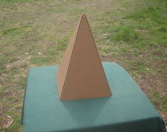 Cardboard Pyramid: the Giza Fold-up Cardboard Pyramid - Etsy