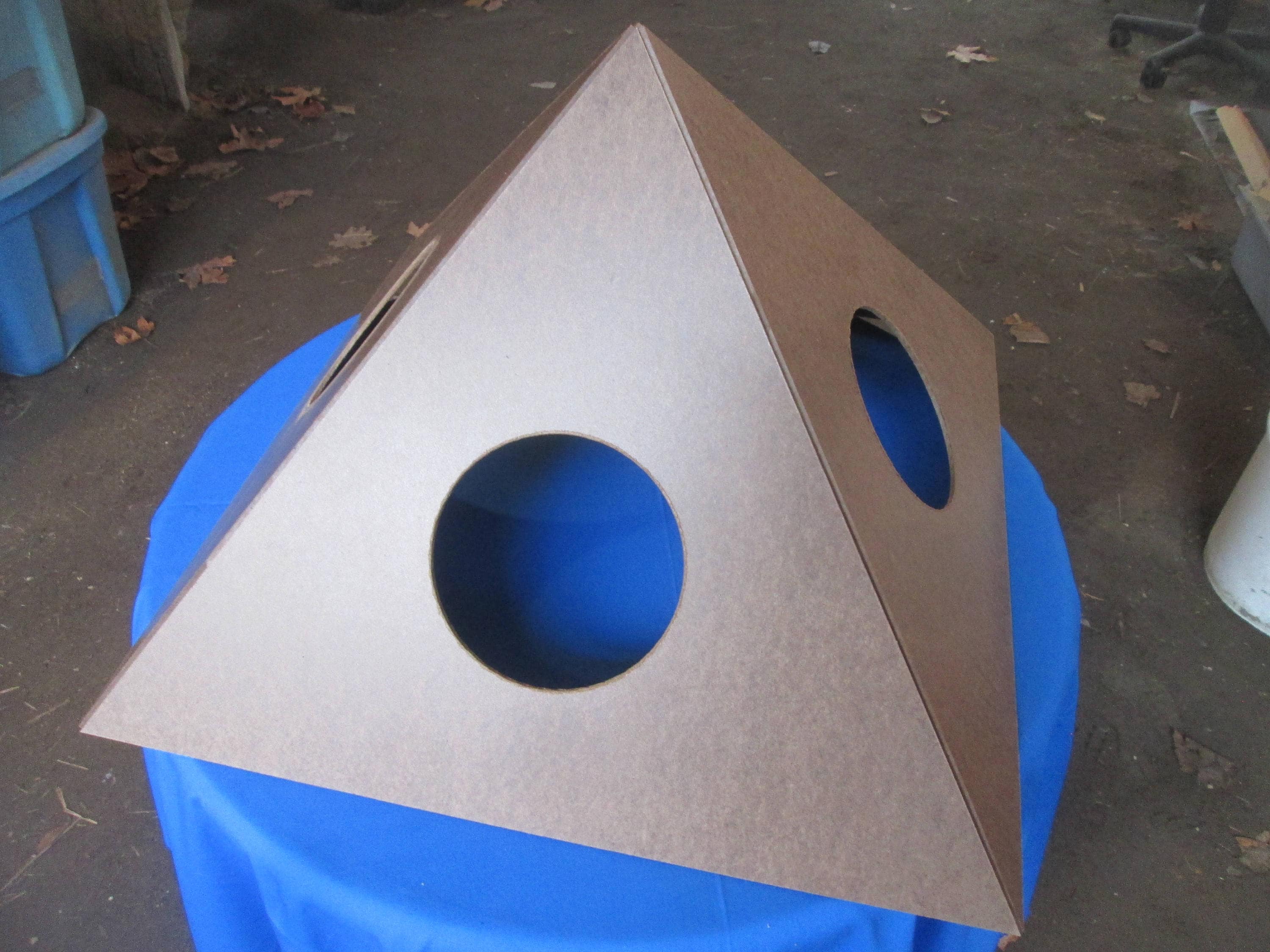 Pyramid: the Open Jumbo Giza Hardboard Pyramid - Etsy