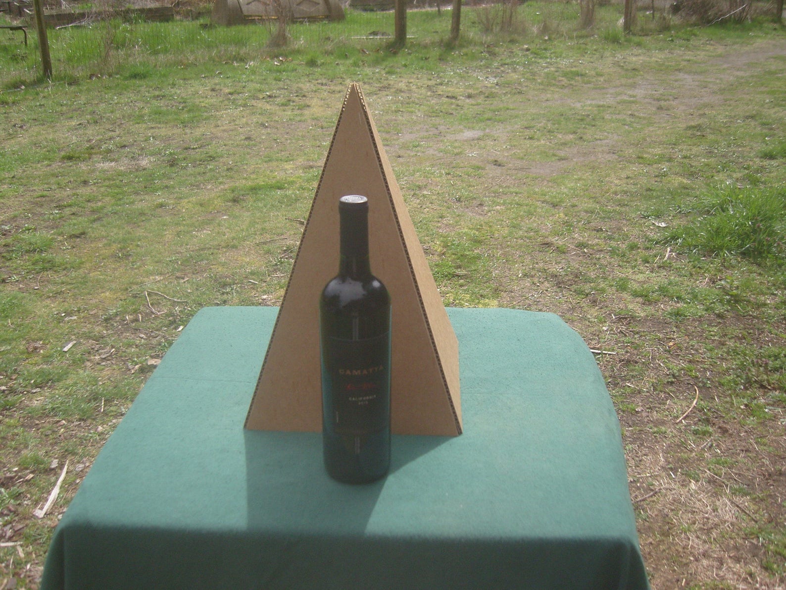 Cardboard Pyramid: the Nubian Fold-up Cardboard Pyramid - Etsy