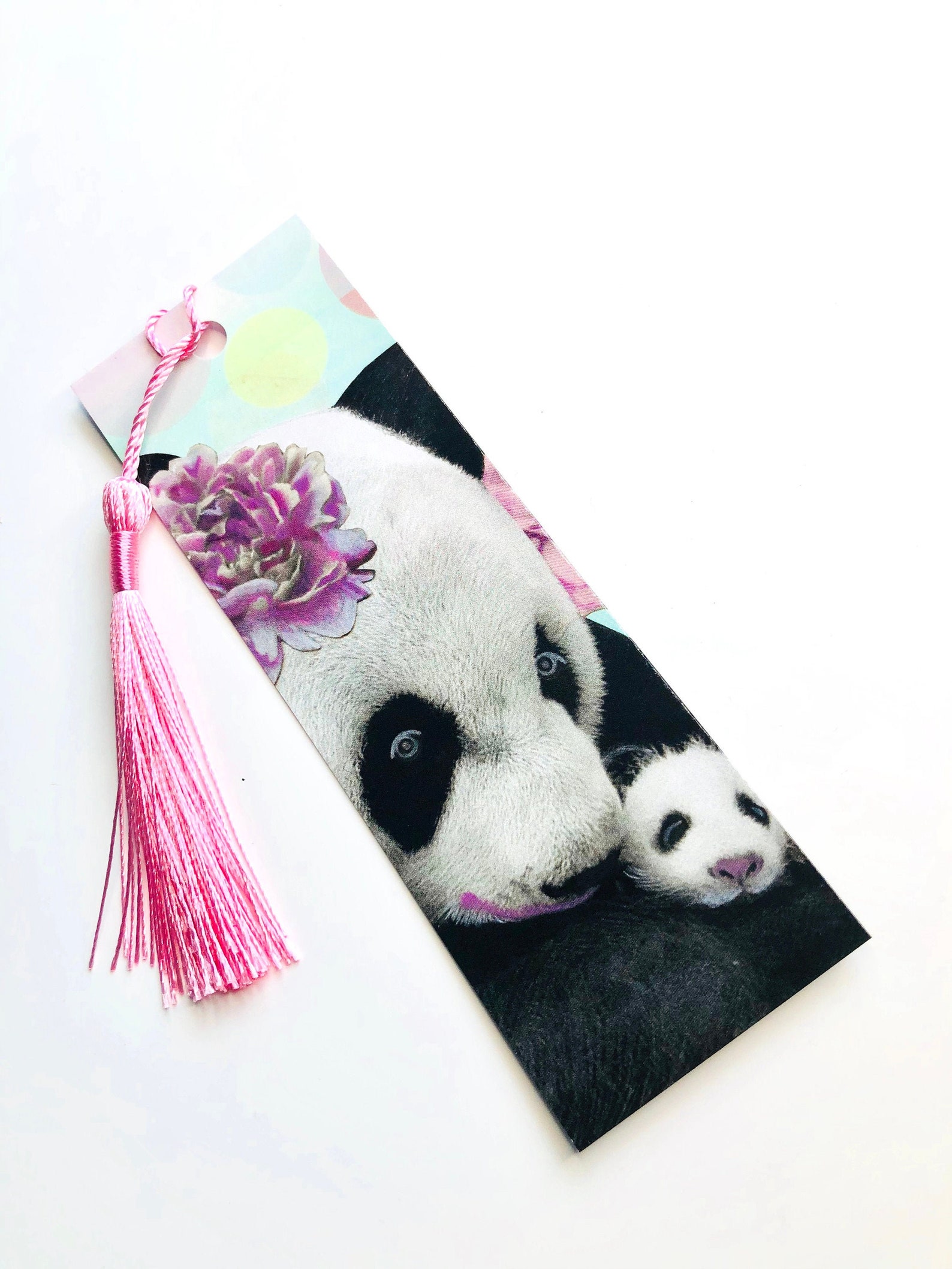 Asian Stationery - Panda Love Bookmark - Etsy New Zealand
