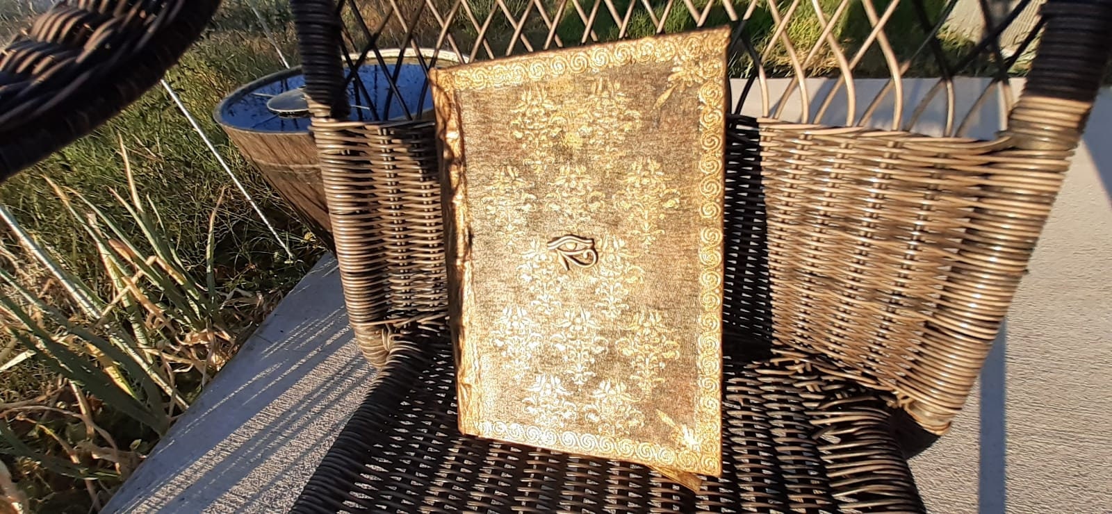 EGYPTIAN SPELL TACHYON Energy Essential Golden Large Book of - Etsy ...