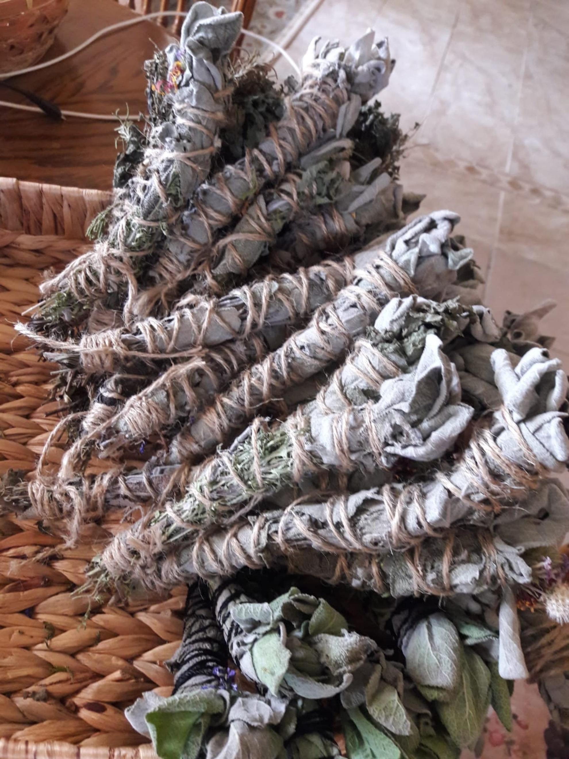 SMUDGE TORCH STICKS for Shamans Magic Ritual, Exorcism, Healing ...