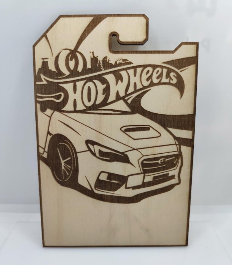 Create a Woodn Hot-wheels Card of YOUR CAR! - Etsy