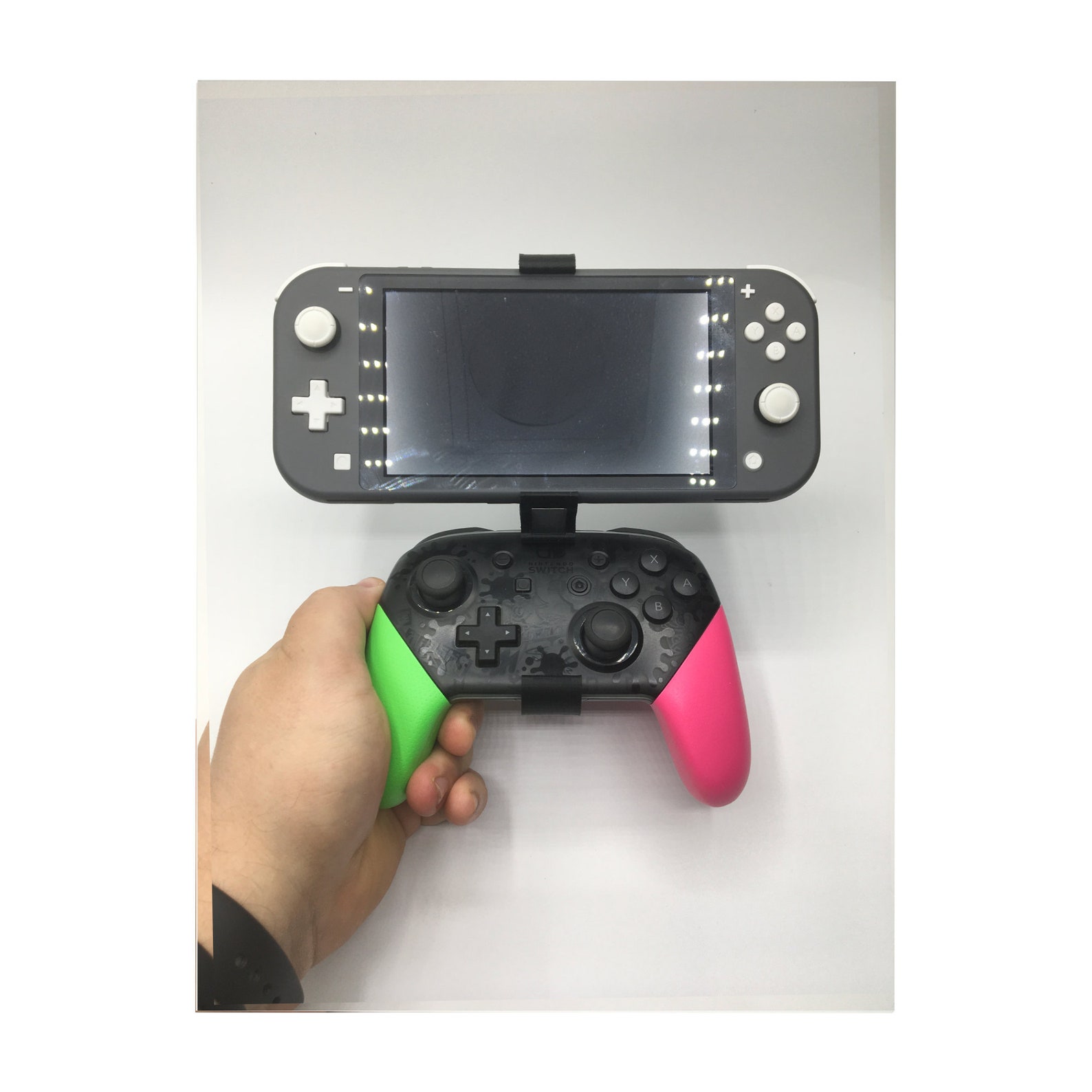 3D Printed Nintendo Switch Lite Official Pro Controller Clip - Etsy