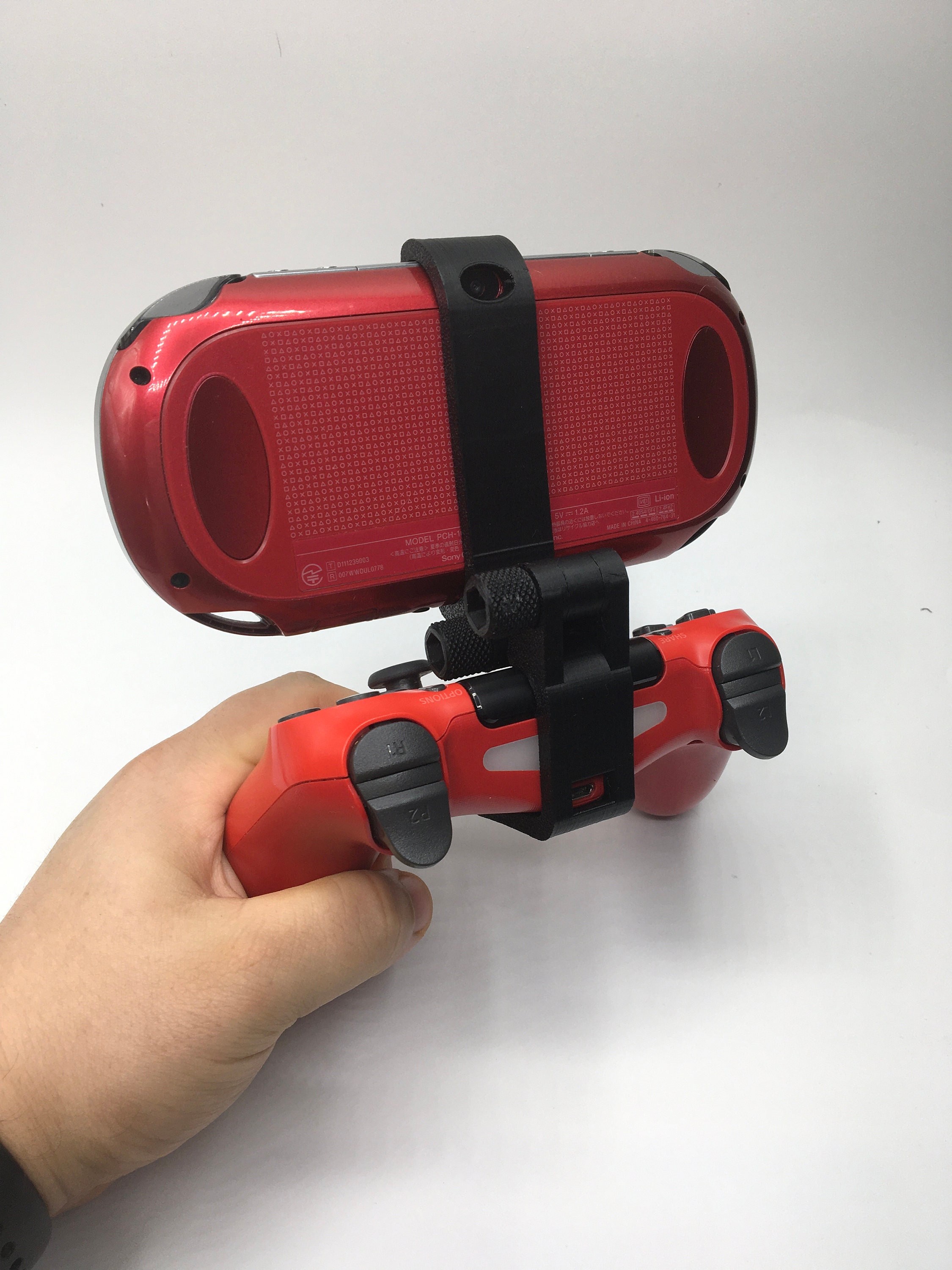 3D Printed Adjustable Playstation Vita 1000 Dual Shock 4 Controller ...