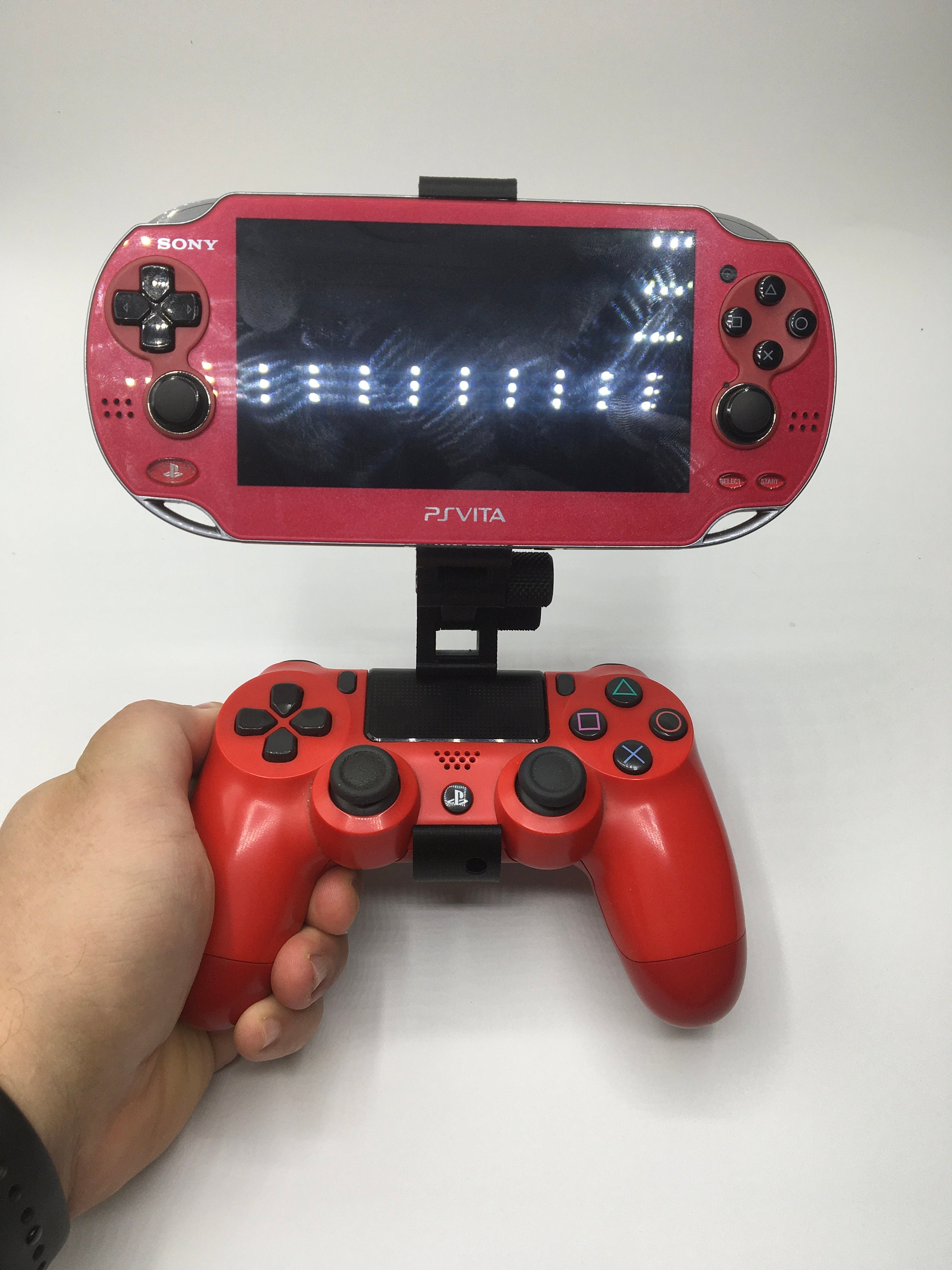 3D Printed Adjustable Playstation Vita 1000 Dual Shock 4 Controller ...
