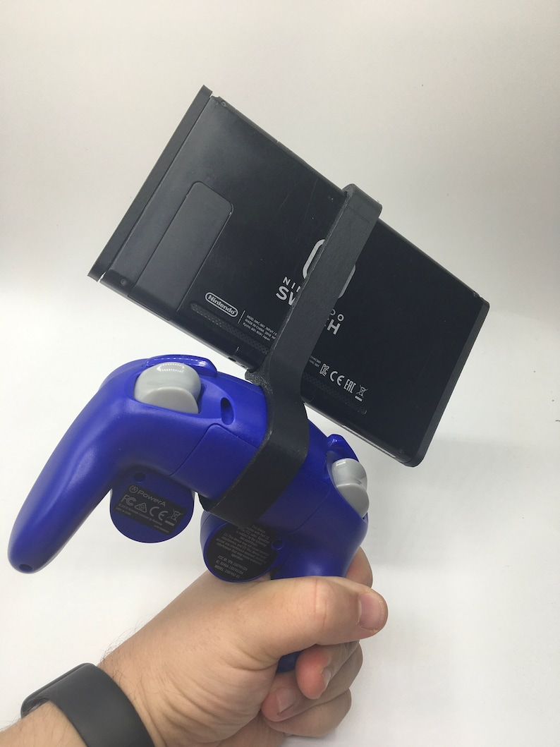 3D Printed Gamecube Controller Mount for Nintendo Switch OLED - Etsy