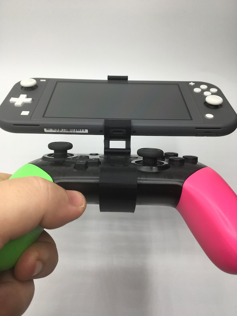 3D Printed Nintendo Switch Lite Official Pro Controller Clip - Etsy