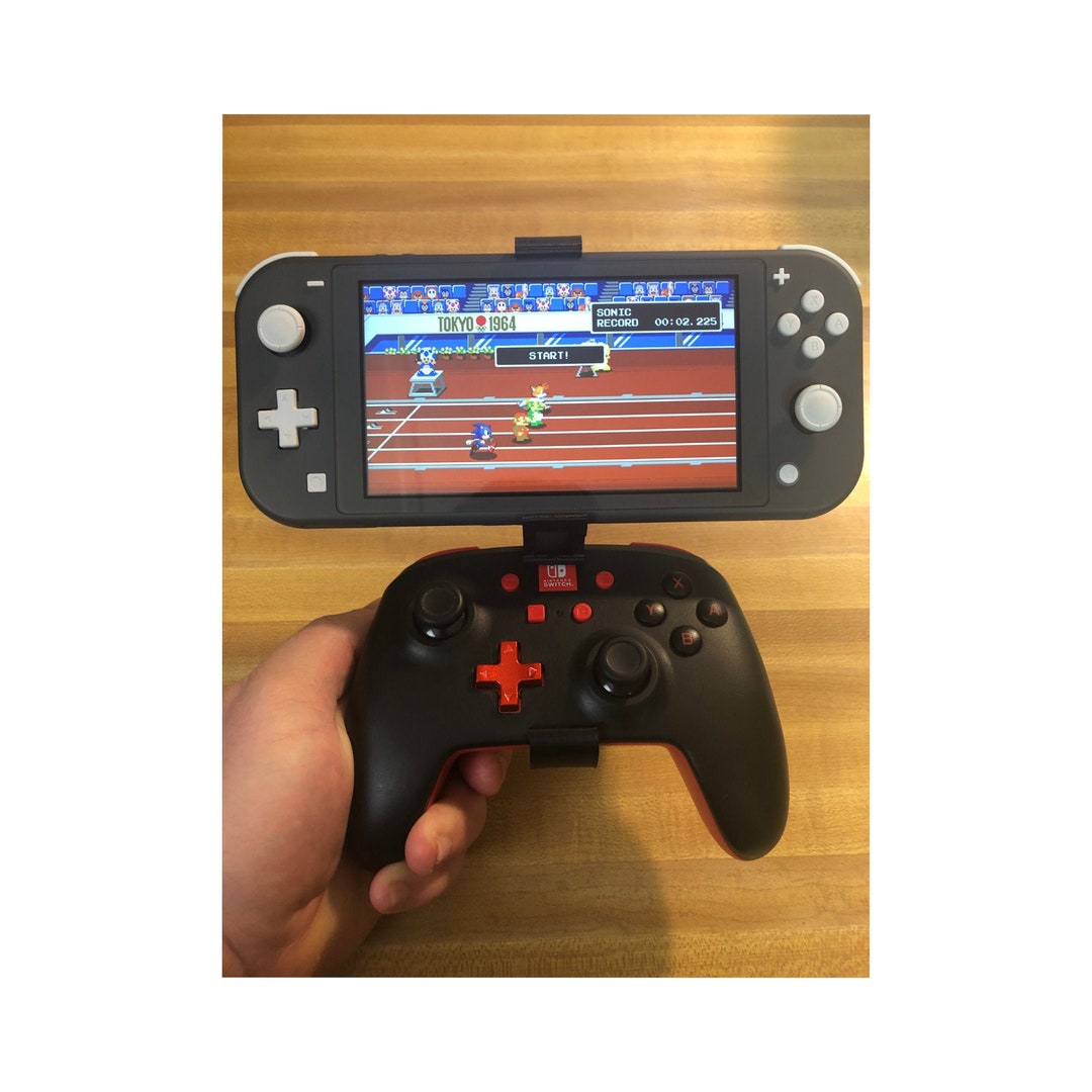 3D Printed Switch Lite Controller Mount, Powera Enhanced Wireless - Etsy