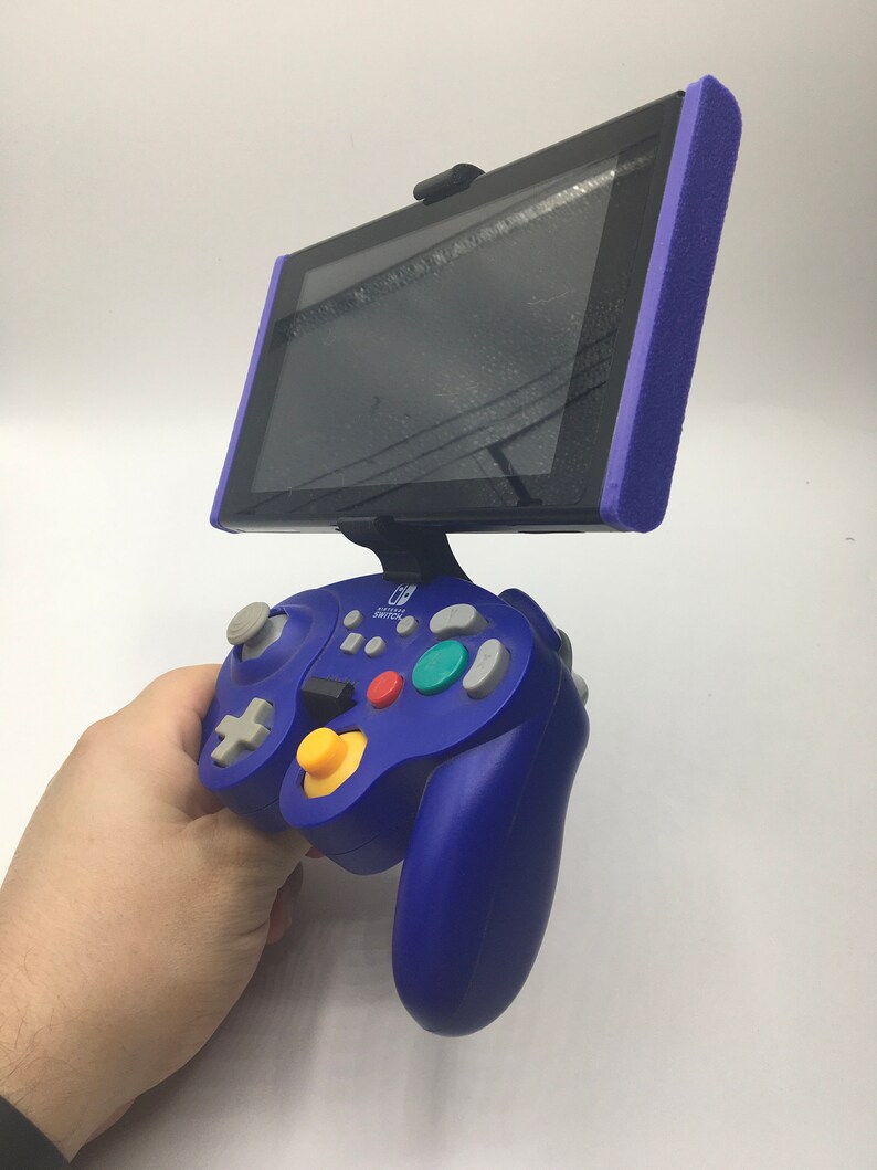 3D Printed Gamecube Controller Mount for Nintendo Switch OLED - Etsy