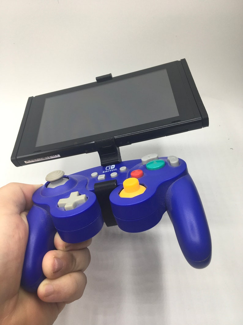3D Printed Gamecube Controller Mount for Nintendo Switch OLED - Etsy