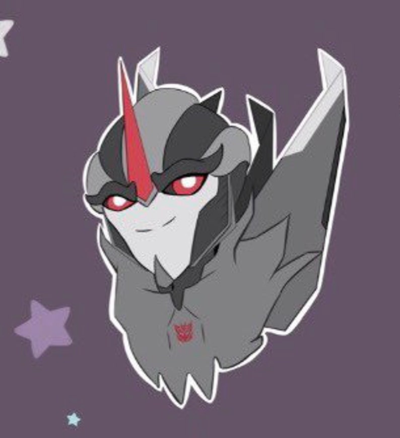 Transformers Prime Chibi Sticker - Etsy