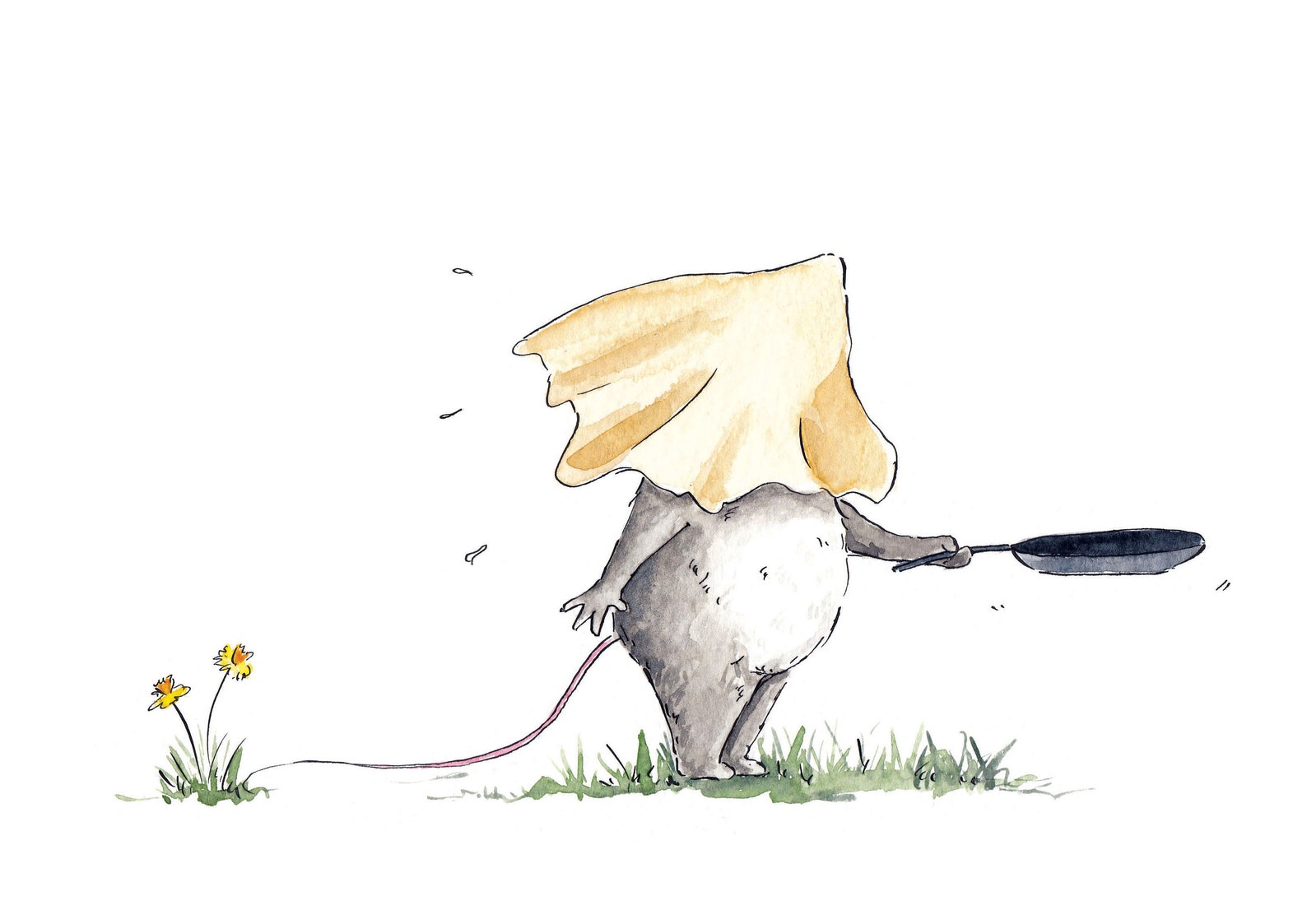 Pancake Whoops! - Art Print - Wall Art - Etsy