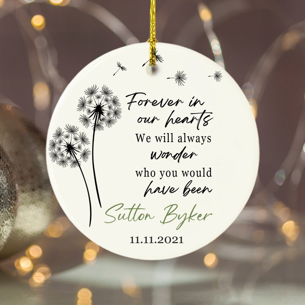 Baby Angel Wing Memorial Ornament Baby Loss Grief - Etsy