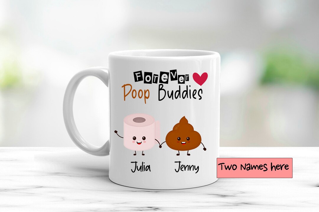 Poop Buddies Friend Best Friend Gift Bestie Gifts Funny Bff - Etsy