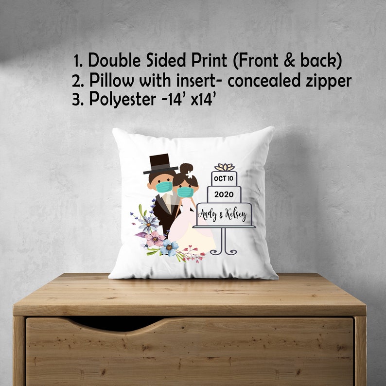 Funny wedding gift Bride and Groom gift Married During | Etsy