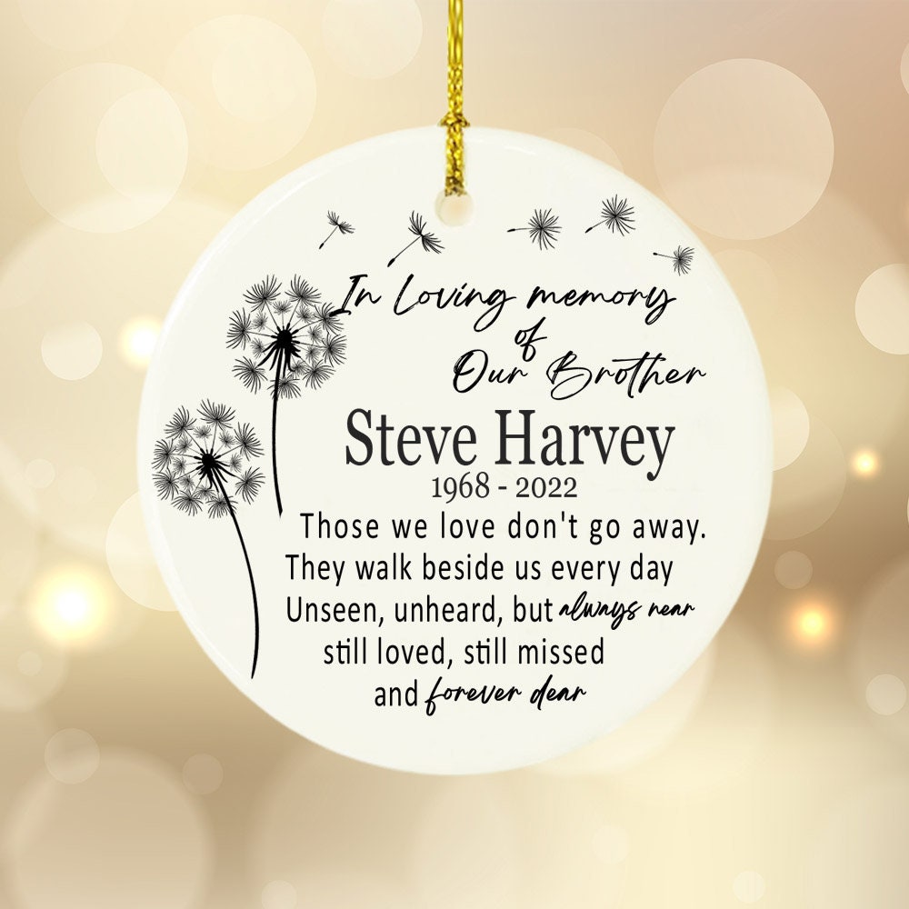 Loving Memory of Your Brother Comforting Gift Brother - Etsy