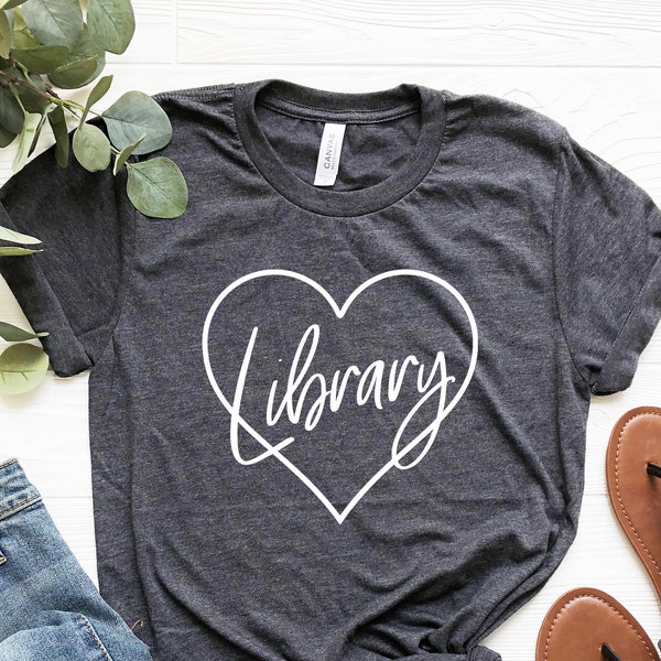 Library Shirt - Etsy