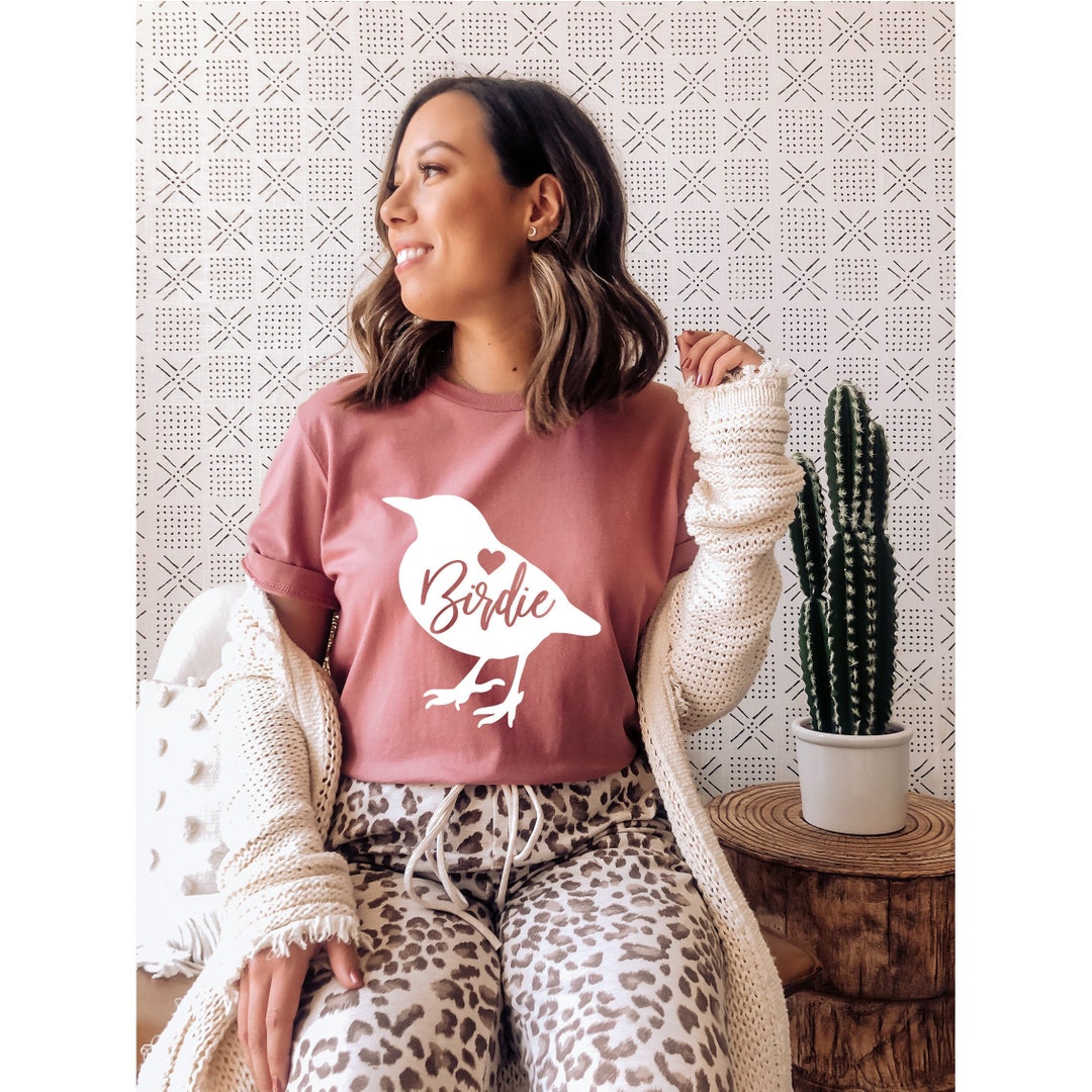 Birdie Shirt, Bird Lover Gift, Bird Lovers Shirt, Funny Bird Watching ...