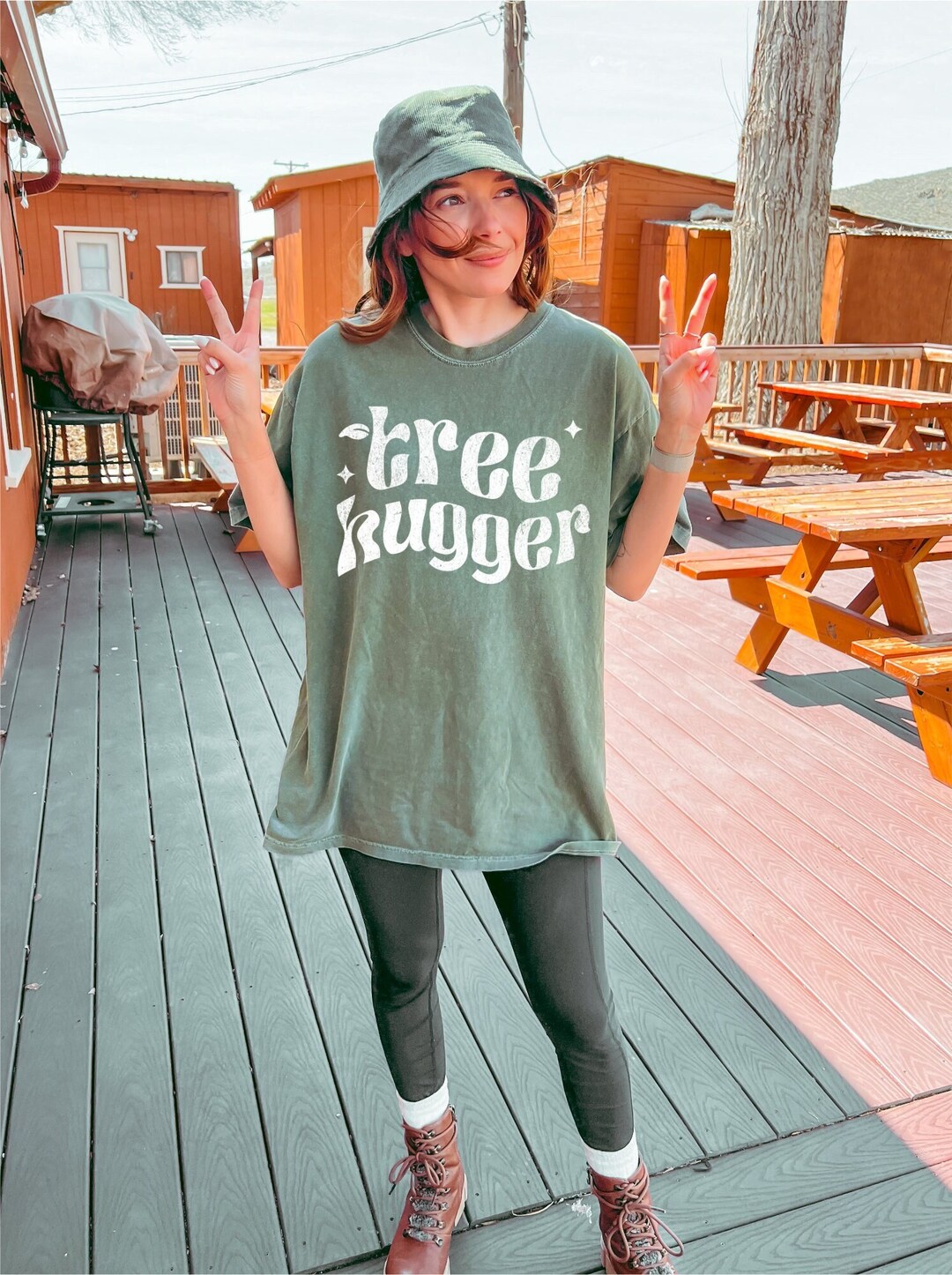 Tree Hugger Shirt, Tree Shirt, Nature Lover Tshirt, Camping Shirt ...