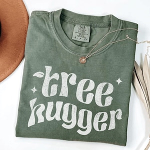 Tree Hugger Shirt, Tree Shirt, Nature Lover Tshirt, Camping Shirt ...