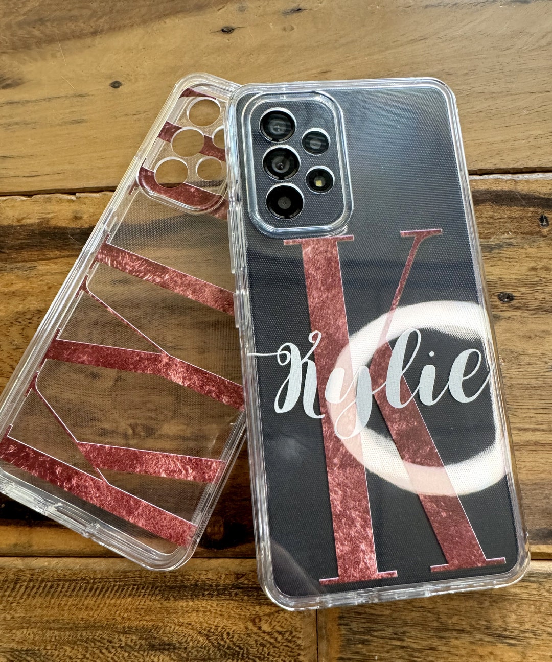 Personalized LG Stylo 5/stylo 4 Plus Phone Case: Custom Name Clear Gel ...