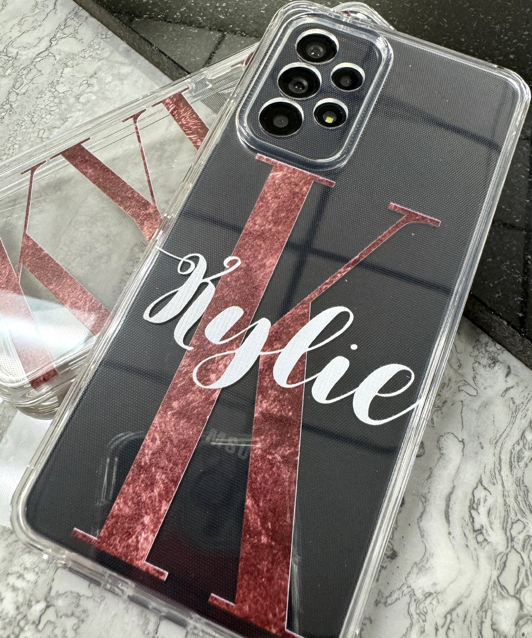 Personalized Name Initial Phone Case: Motorola Moto One 5G Ace - Etsy