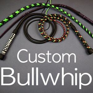 Paracord Bullwhip - Custom - Made to Order - Etsy