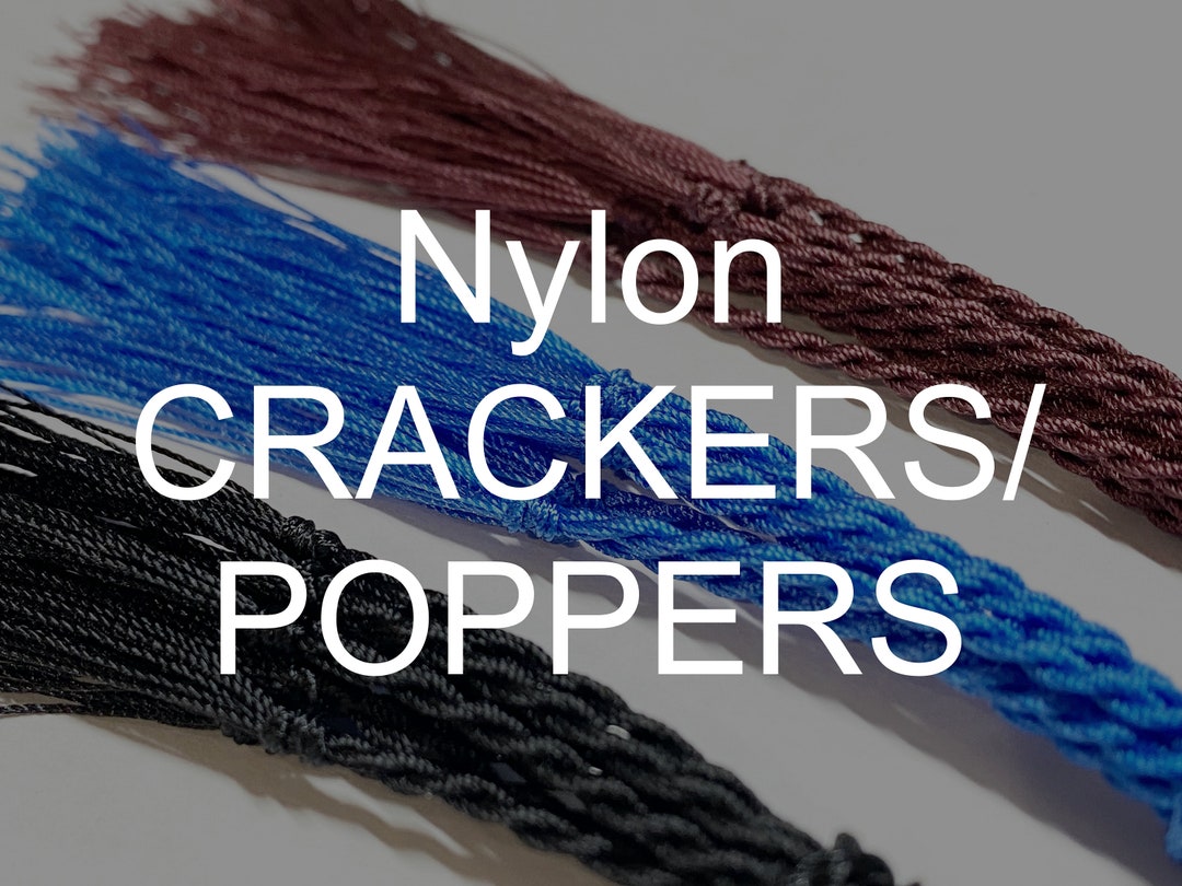Nylon Whip Crackers/poppers - Pack of 10 - Etsy
