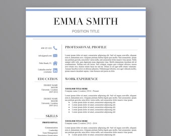 Teacher Resume Template | Modern Resume Template | Professional Resume ...