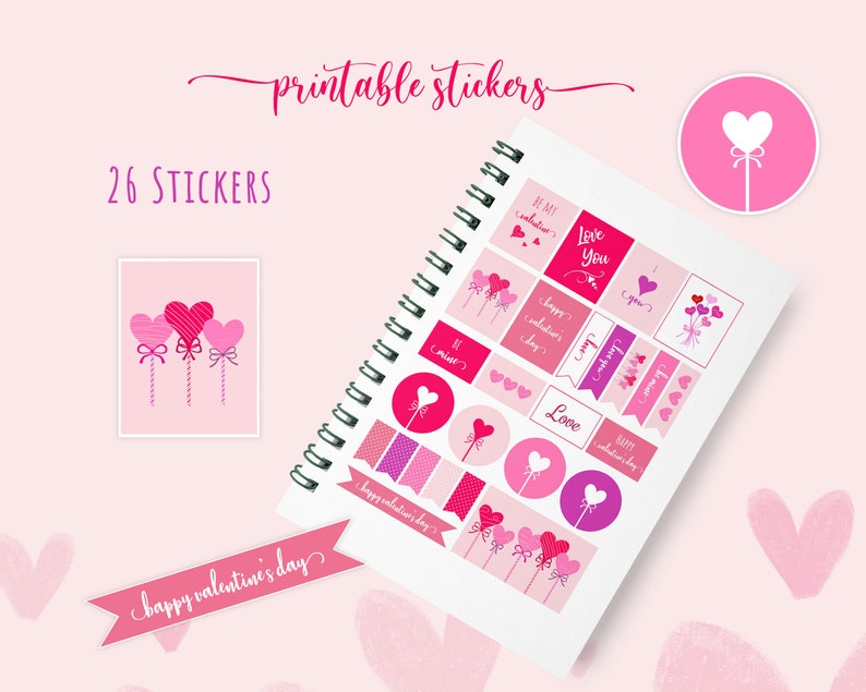 Valentine's Printable Bundle, Valentine's Day Printables, - Etsy