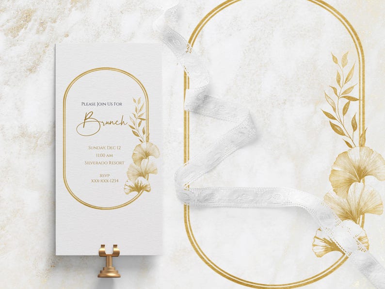 Metallic Gold Frames Clipart, Floral Elements (digital Download) - Etsy