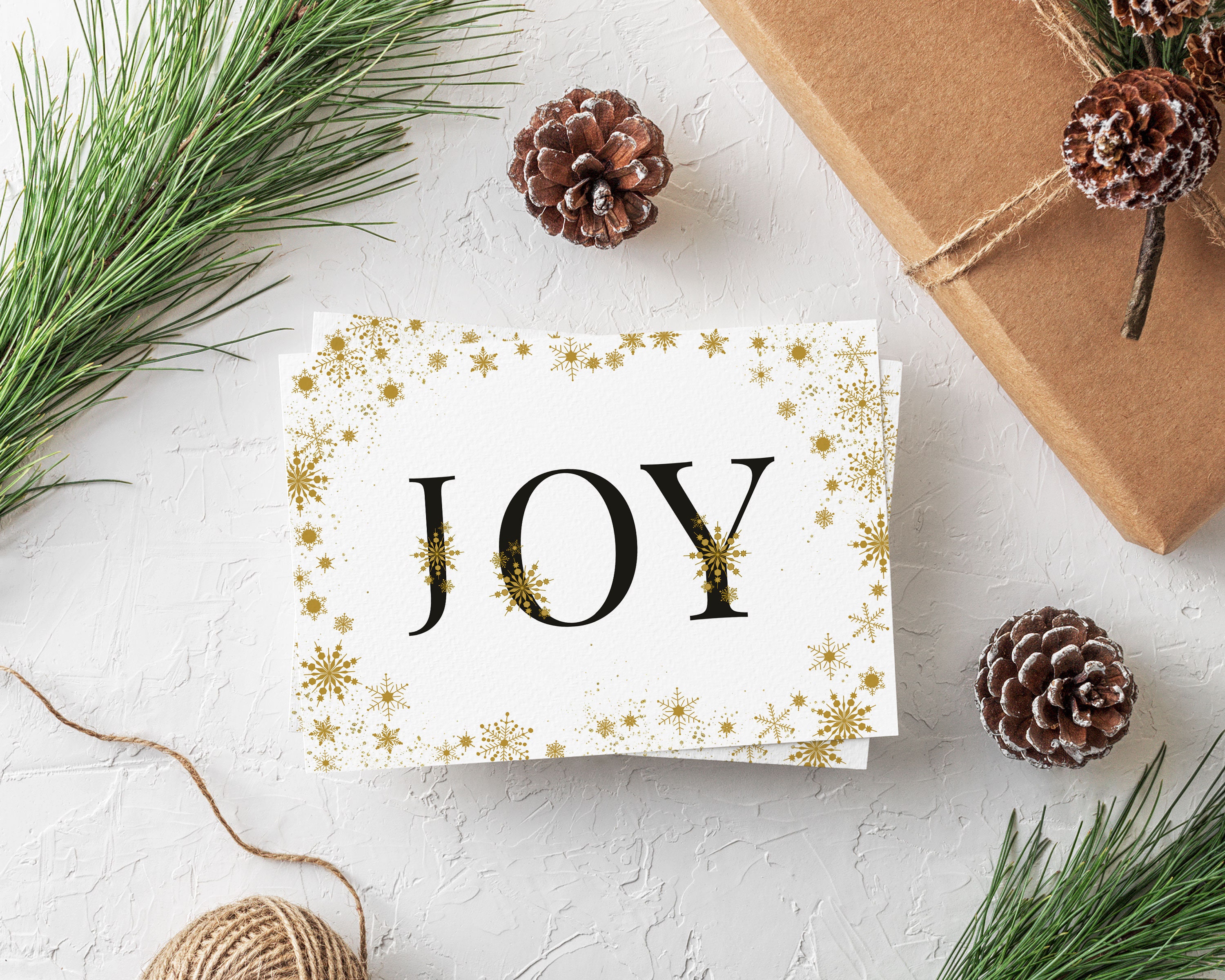 JOY Snowflake Printable, Printable Wall Art, DIY Wall Art, Christmas ...