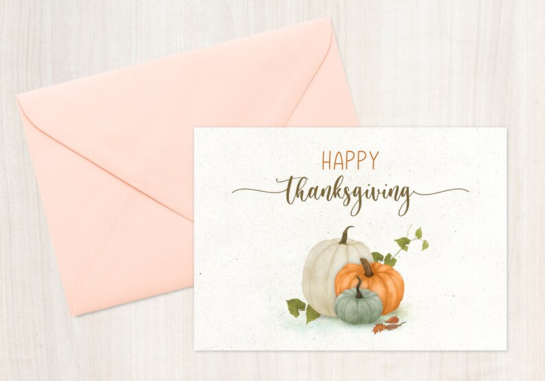 Happy Thanksgiving Printable - Etsy