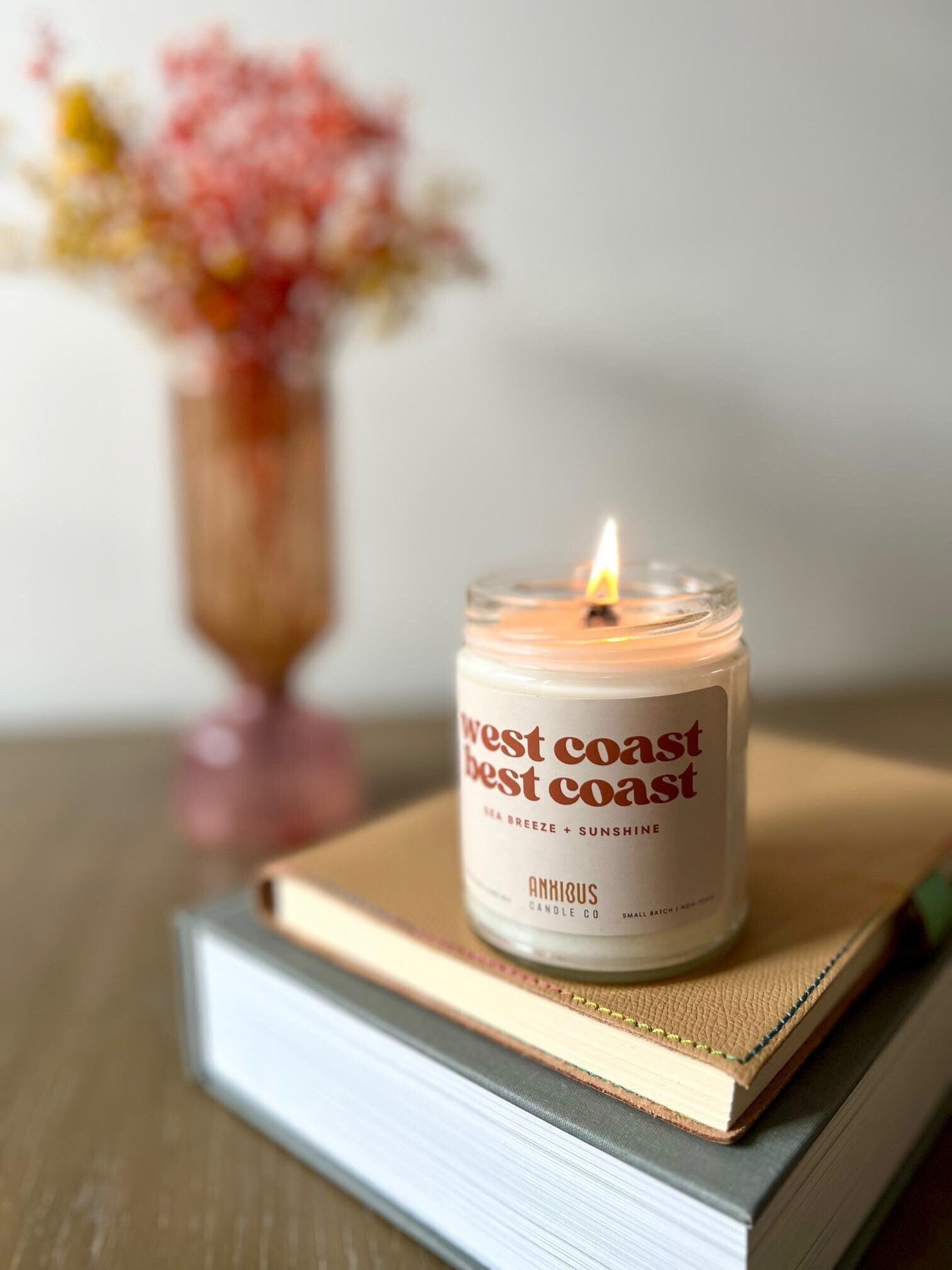 West Coast Best Coast Candle Citrus Scented California Candles Lemon CA ...