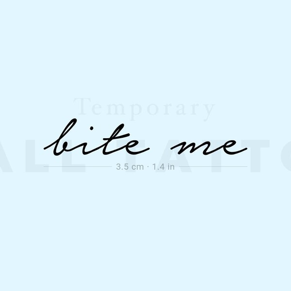 Bite Me - Etsy