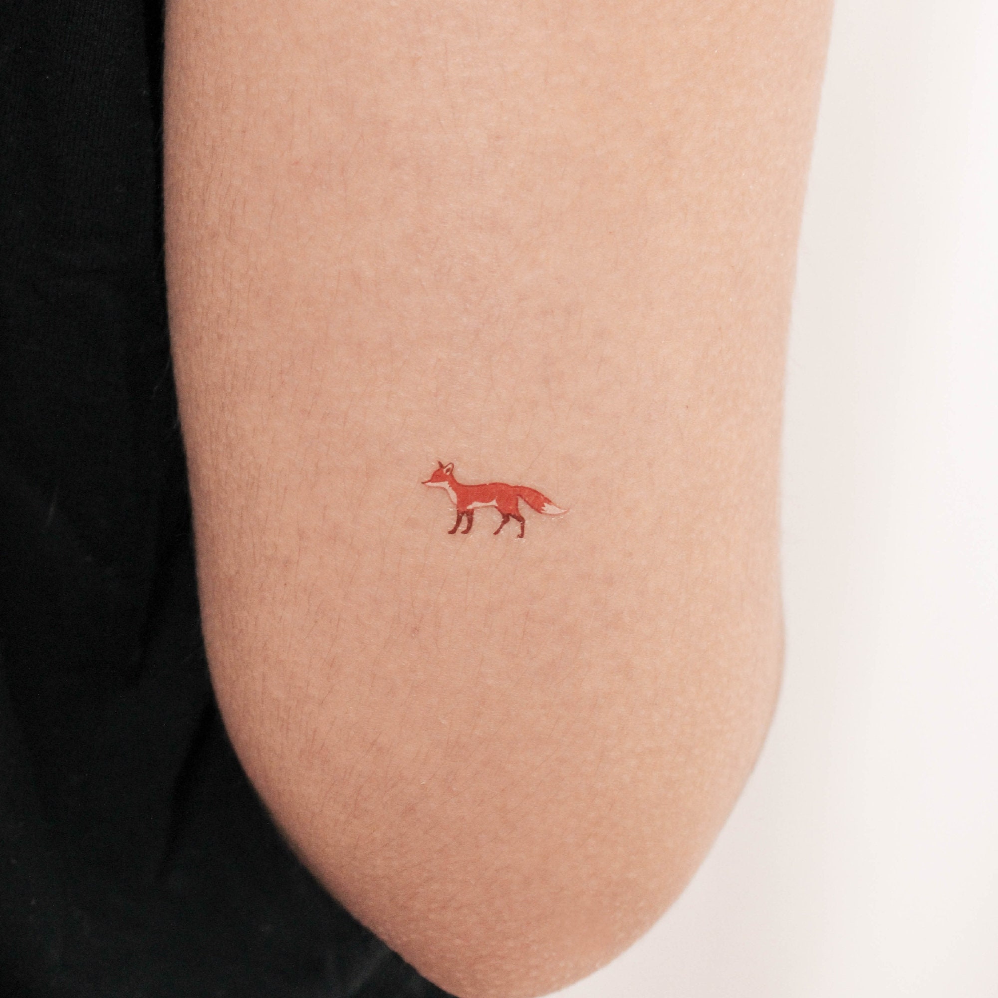 Red Fox Animal Tattoo