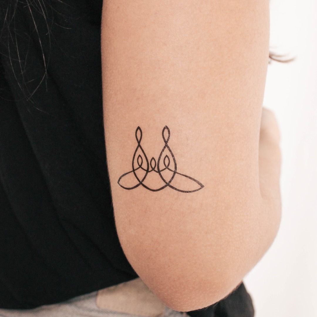 Family of Five Unity Symbol Temporary Tattoo (set of 3) - Etsy