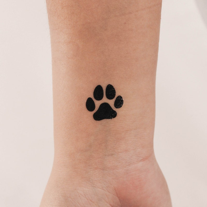 Dog Temporary Tattoo - Etsy