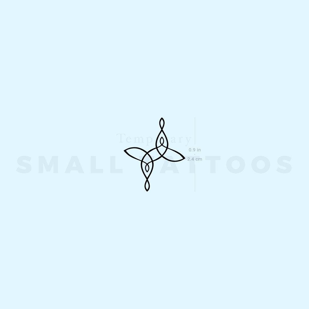 Small Family Symbol Temporary Tattoo set of 3 - Etsy