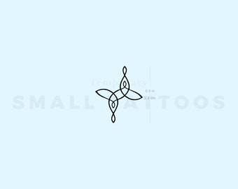 Family of Four Unity Symbol Temporary Tattoo set of 3 - Etsy