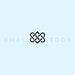 The Lucky Few Symbol Temporary Tattoo. Set of Three. - Etsy