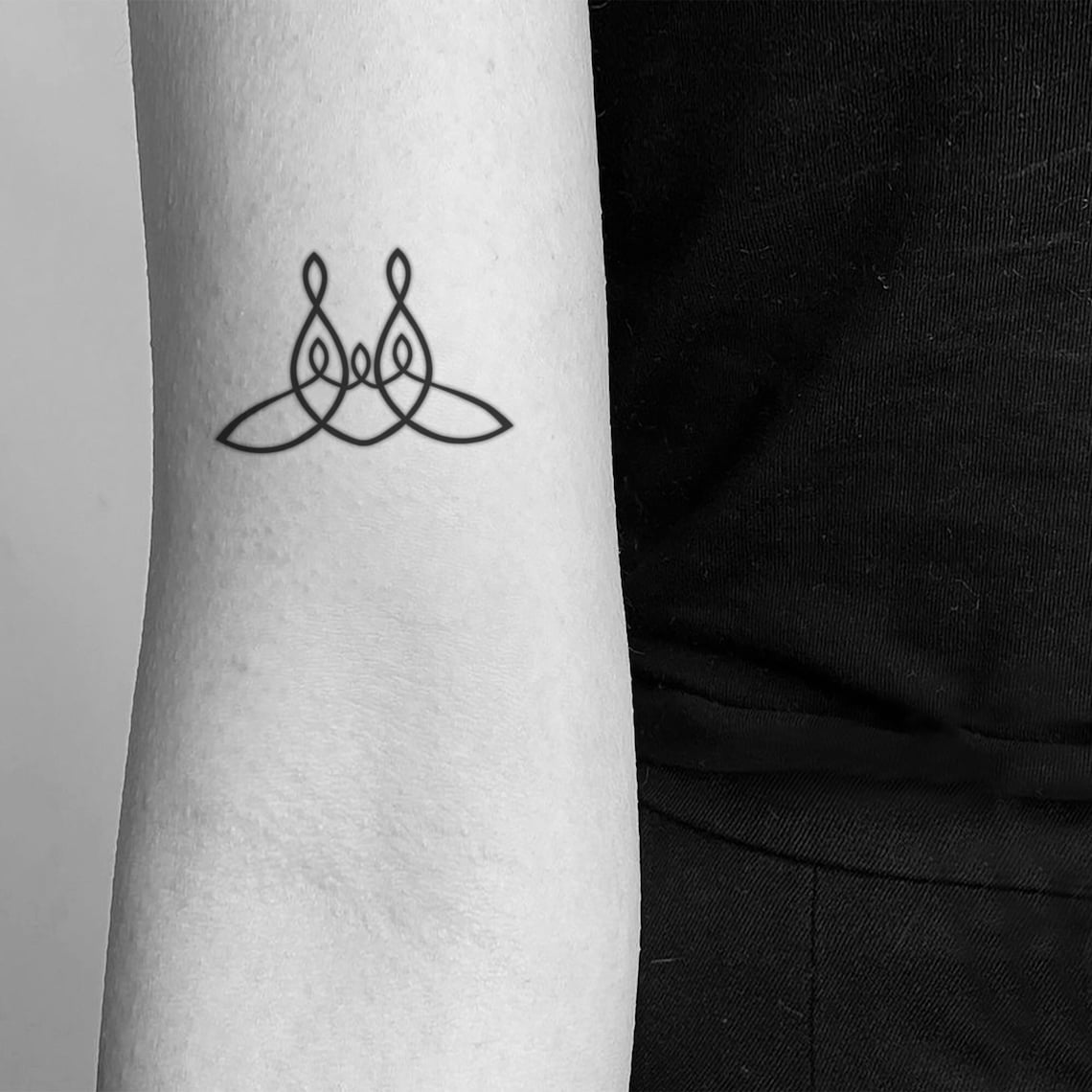 Family of Five Unity Symbol Temporary Tattoo set of 3 - Etsy