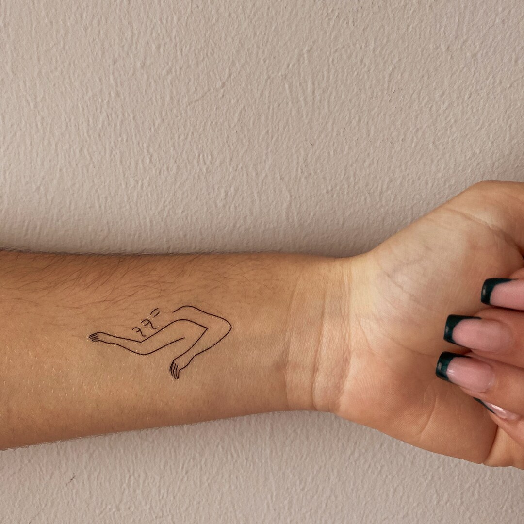 Love to Sleep Temporary Tattoo by EMBA (set of 3) - Etsy