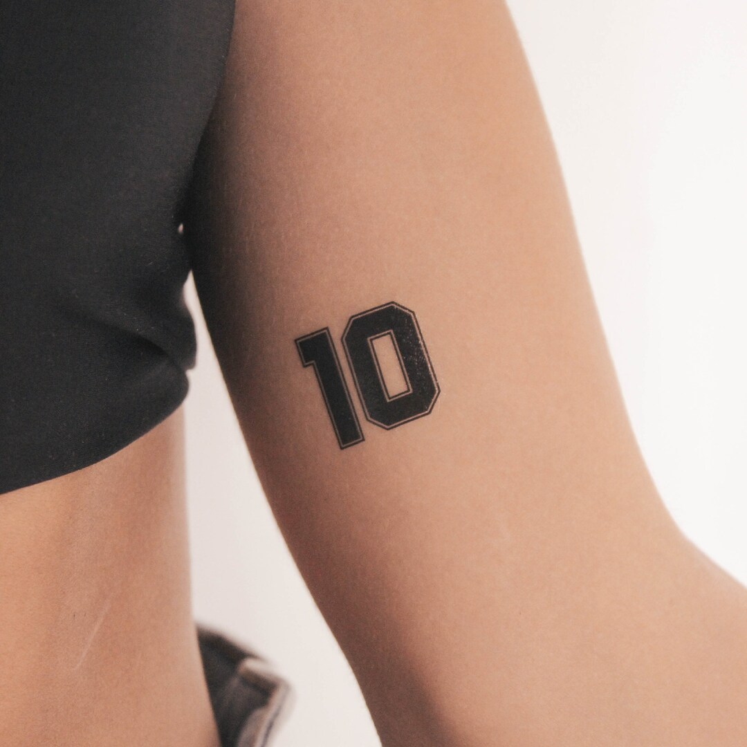 10 Temporary Tattoo (set of 3) - Etsy